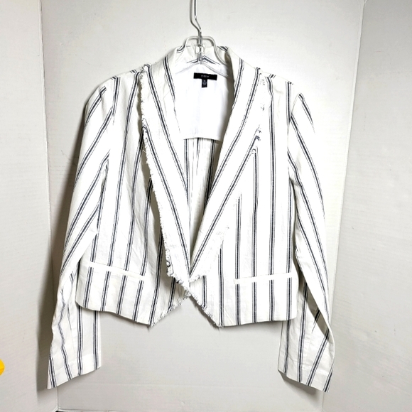DREW | Jackets & Coats | Drew Beautiful Blazer In Vertical Stripes ...